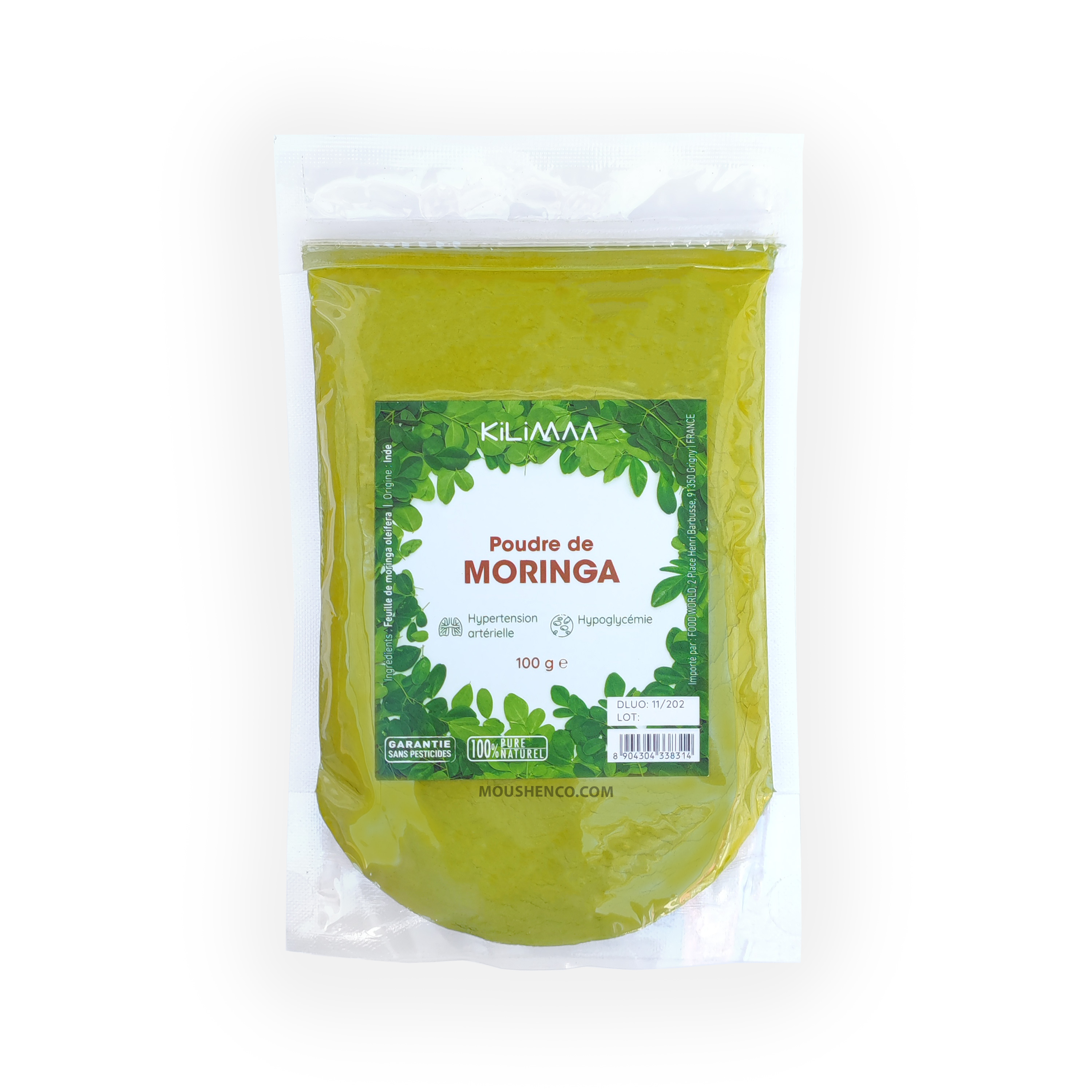 Moringa - Poudre 100g - MOUSHENCO