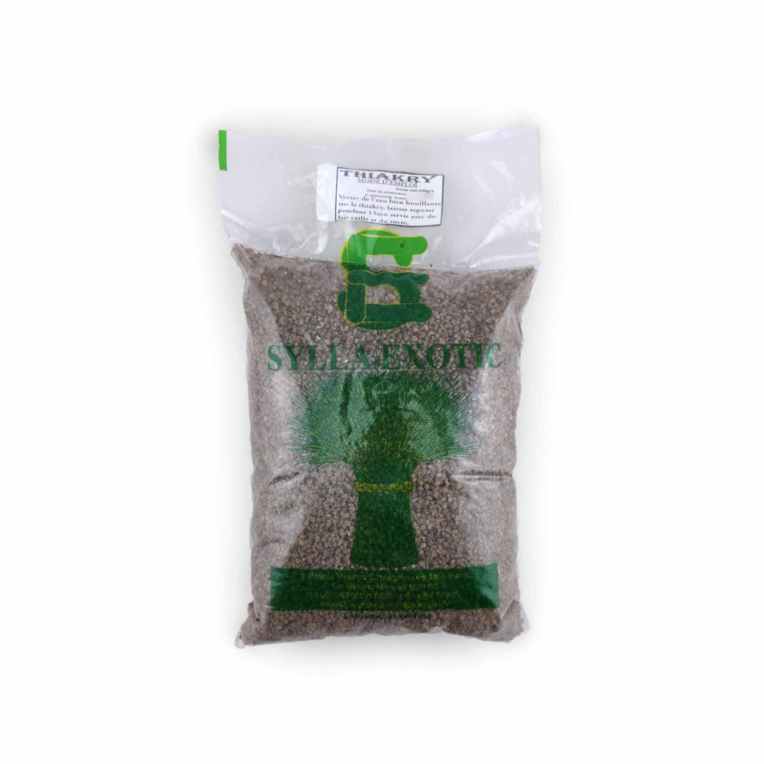 Thiakry / Couscous de Mil précuit 500g - Sylla Exotic - MOUSHENCO