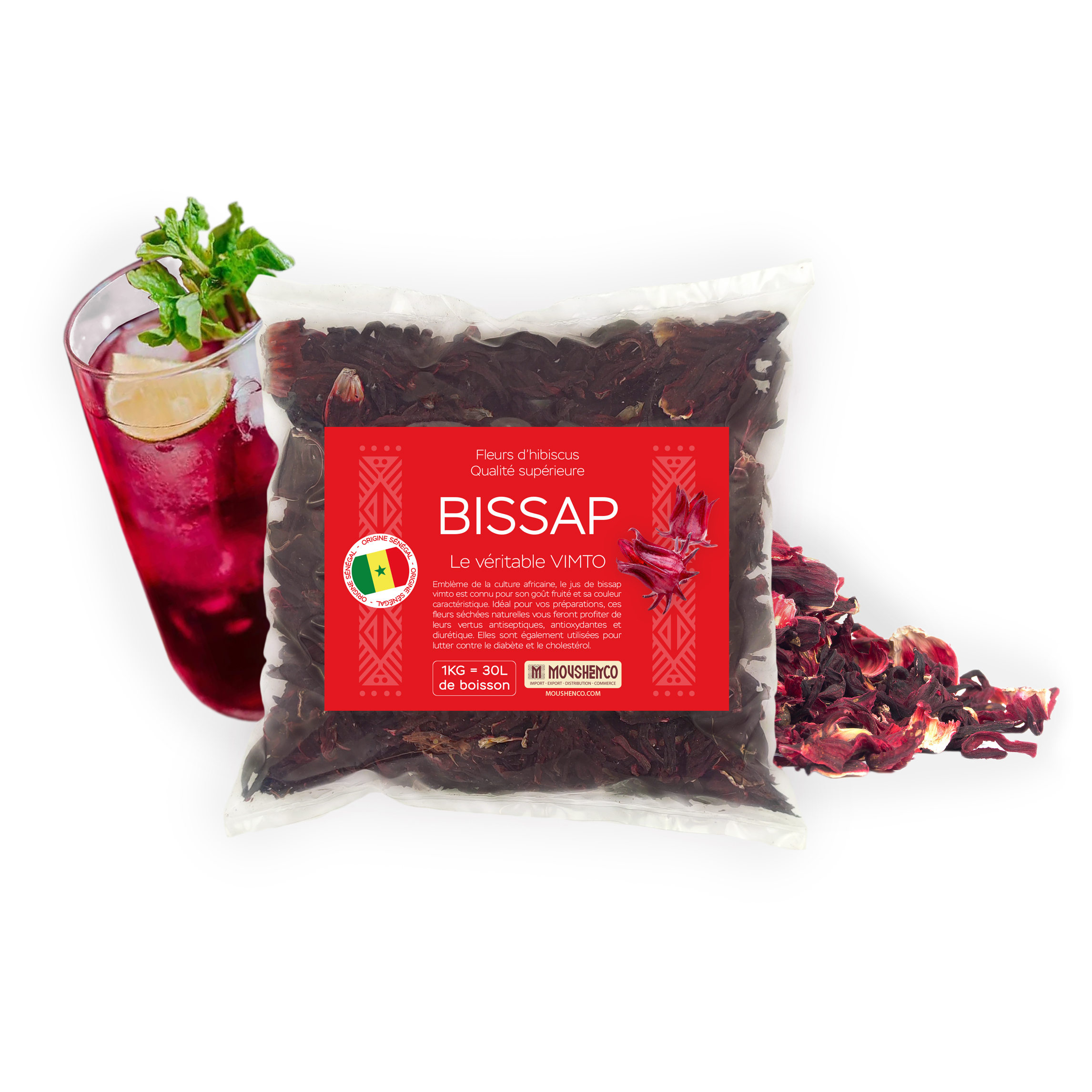 Bissap Fleurs D hibiscus Enti res S ch es R colt es La Main MOUSHENCO Bissap Fleurs D hibiscus Enti res S ch es R colt es La Main MOUSHENCO