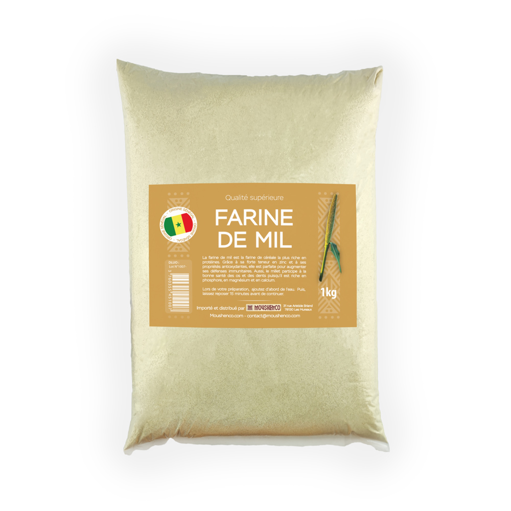 Farine de Mil - 1kg - MOUSHENCO